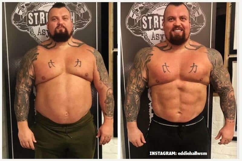 World's Strongest Man Eddie Hall gets shredded for boxing match