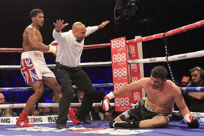 8-0 until a young Anthony Joshua ended his career in one round - World ...