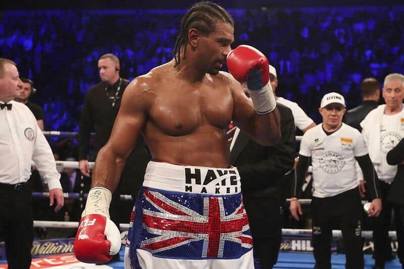 Former cruiserweight and heavyweight champion David Haye retires