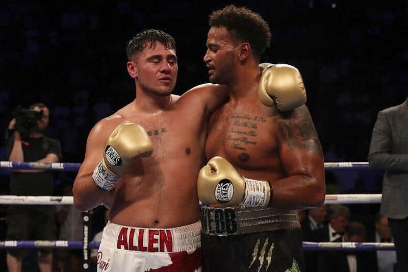 Nick Webb talks shock Dave Allen loss, comeback plans - World Boxing News