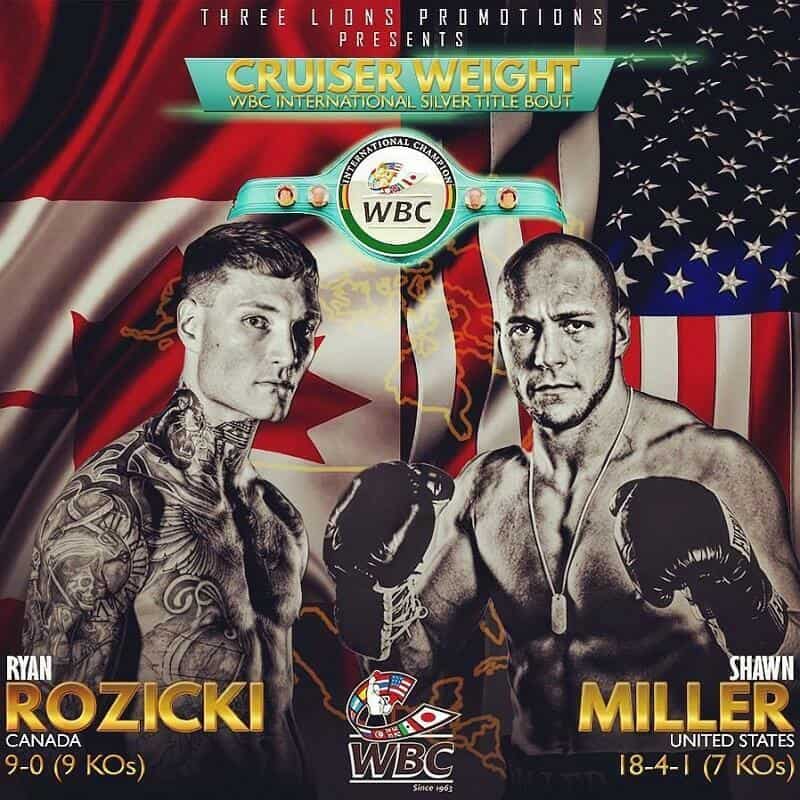 Ryan Rozicki v Shawn Miller handed WBC rankings boost for May 18 ...