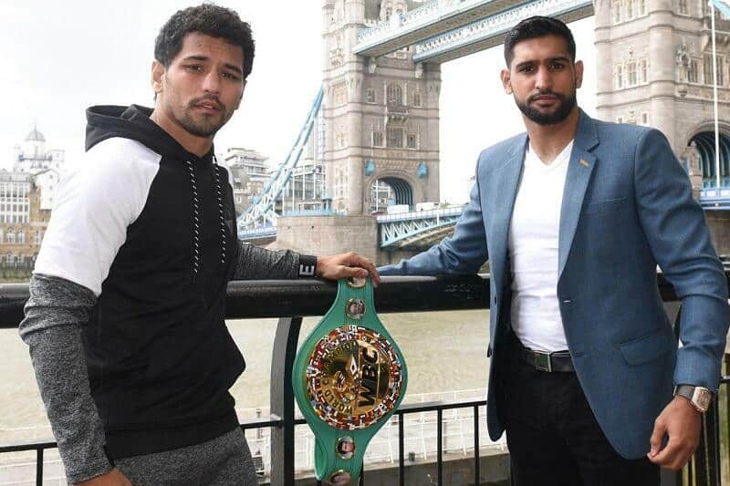 Amir Khan, Neeraj Goyat bring countries together in historic WBC battle ...