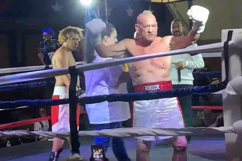 WATCH: 70-YEAR-OLD boxer wins 36-year comeback with FARCICAL KO