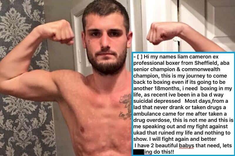 Liam Cameron pleads for UKAD leniency after overdose drama - World ...