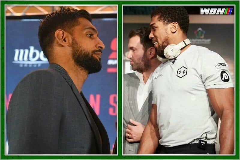 Anthony Joshua accepts Amir Khan apology over fake texts - World Boxing ...