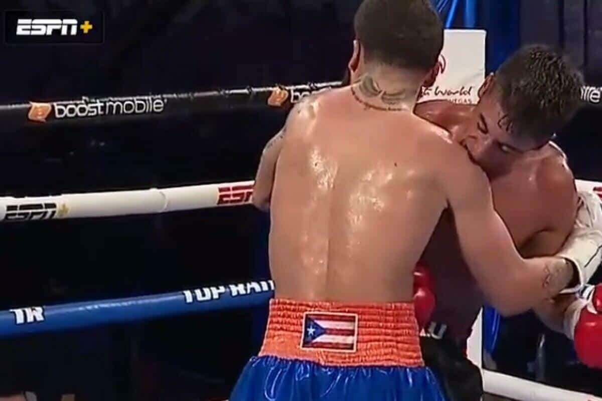 Mike Tyson channeled as boxer bites Josue Vargas on Top Rank bill ...