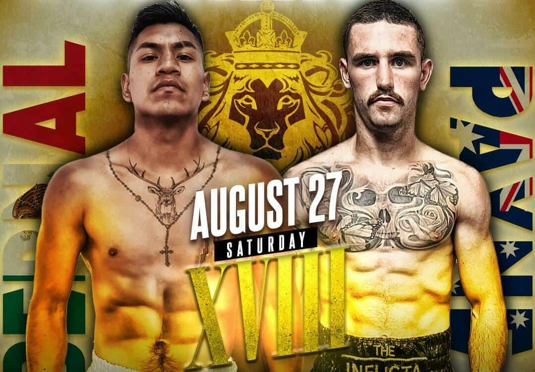 Pedro Bernal vs. Georgie Payne set for Aug 27 - World Boxing News