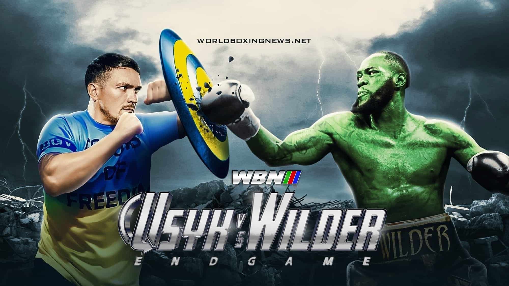 Deontay Wilder holds Oleksandr Usyk's American dream - World Boxing News