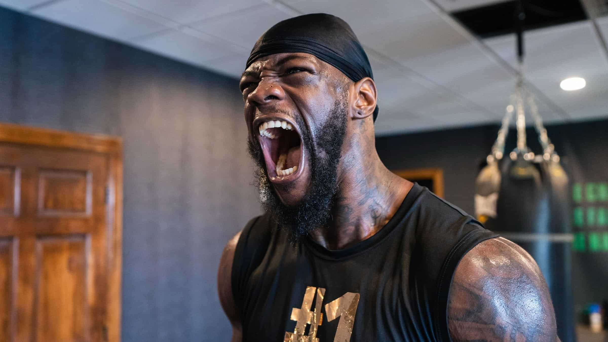 'Whipped cream finish' - Deontay Wilder continues strange rambles ...