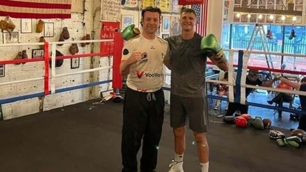 Connor Coyle links up with Irish hero John Duddy in New York - World ...