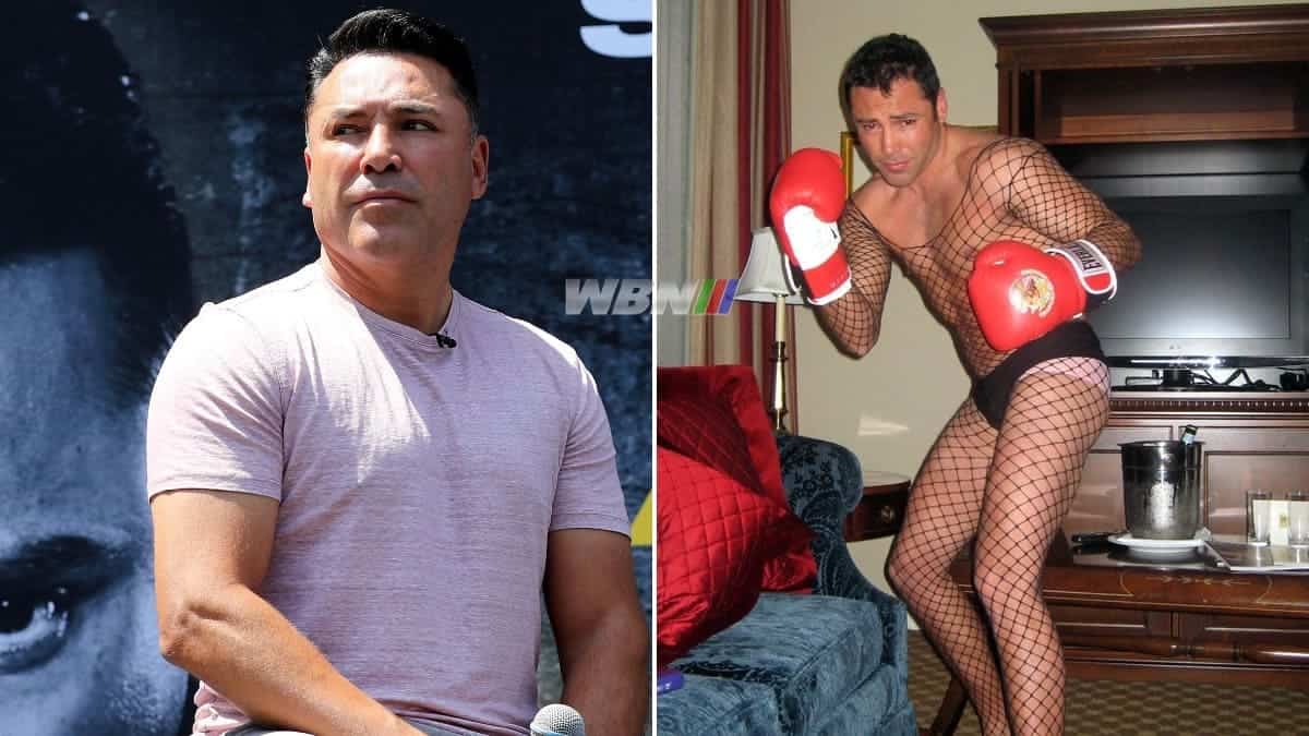 Oscar De La Hoya 'blacked out,' awoke in fishnet onesie and heels - World Boxing News