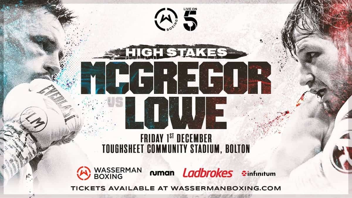Lee McGregor vs Isaac Lowe set for Dec 1 on Channel 5 - World Boxing News