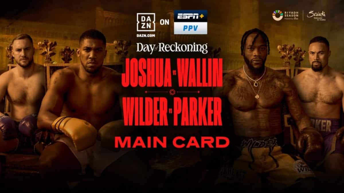 Day of Reckoning running order for Dec 23