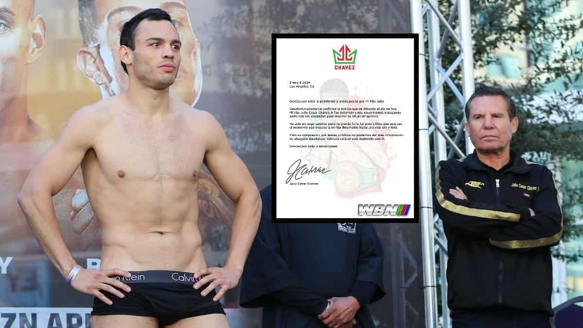 Julio Cesar Chavez hopes arrest is wake-up call for wayward son - World ...