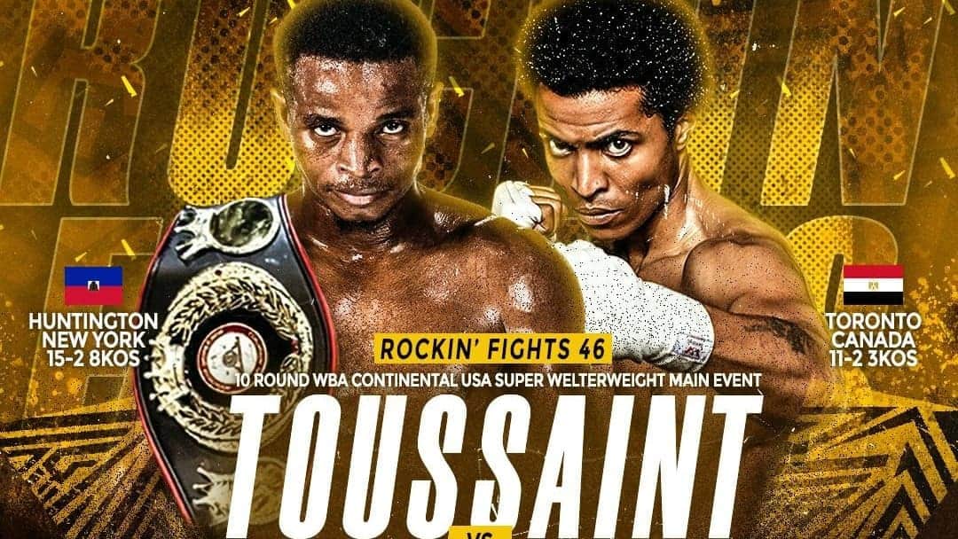 WBA Continental strap on the line for Toussaint vs Kalunga - World ...