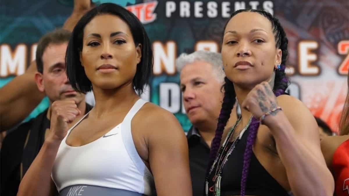 Cecilia Braekhus vs Kali Reis overheats, rematch signs not good - World ...