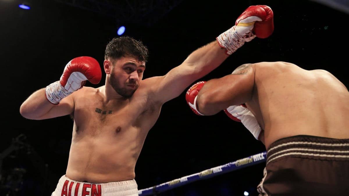 Dave Allen returns April 6 following Frazer Clarke defeat - World ...