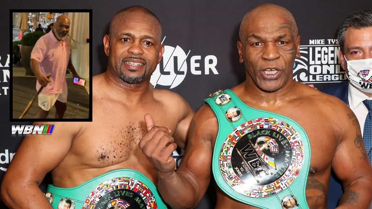 Mike Tyson needed a cane after Jones fight, Jake Paul 'shameless ...