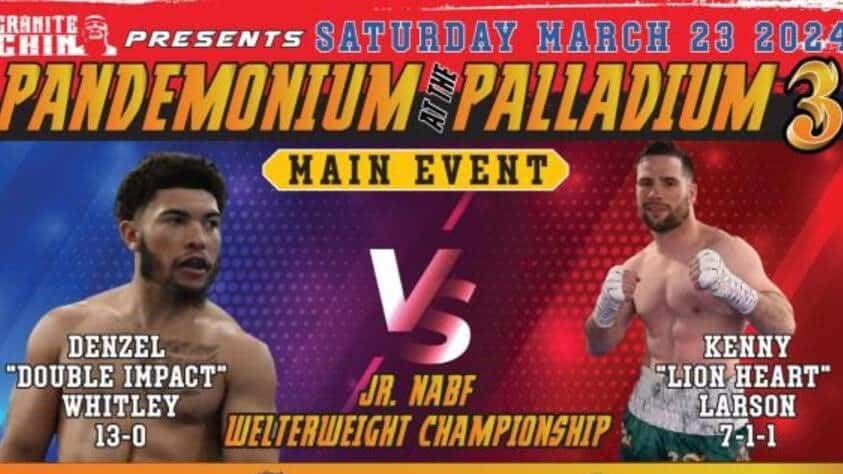 Sumpter brothers back on Pandemonium at the Palladium 3 - World Boxing News