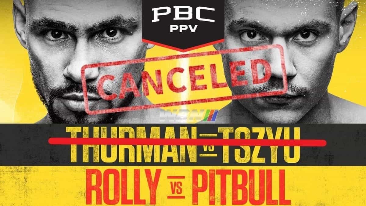 PBC plans for Thurman vs Tszyu on Amazon Prime PPV ruined 1