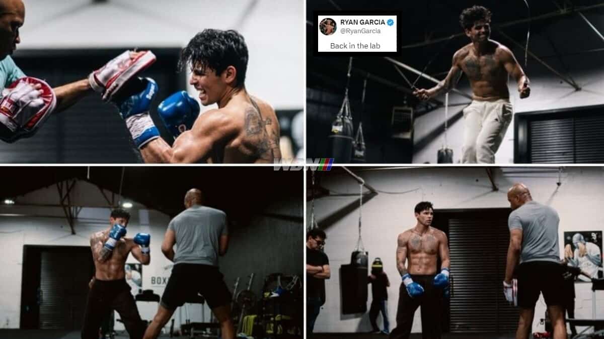 Ryan Garcia Returns To Training Seven Months Ahead Of Comeback 6405