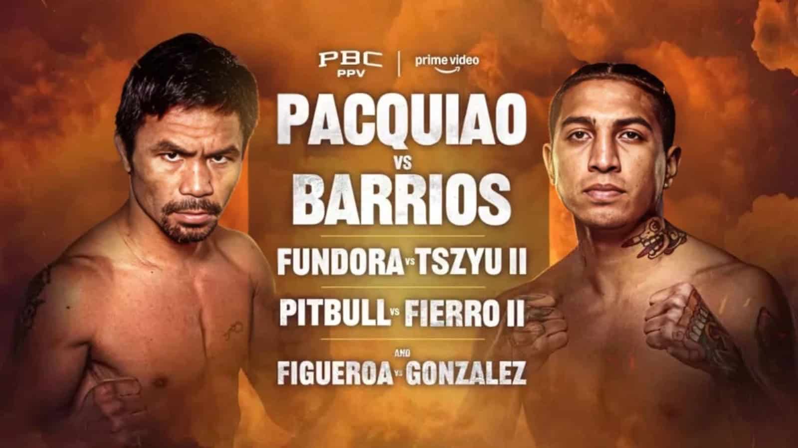 Pacquiao vs Barrios undercard gets Filipino flavor