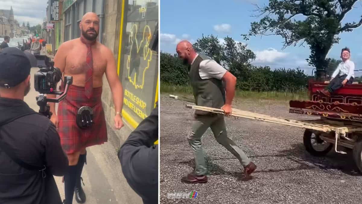 Tyson Fury isn't training this hard for nothing