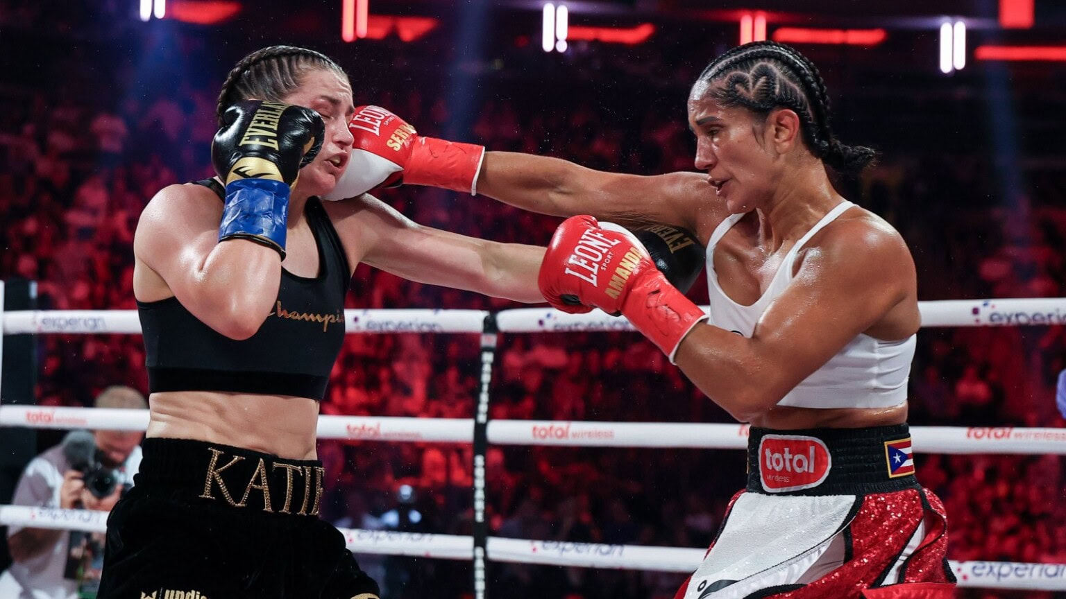 Taylor vs Serrano 3 shatters records in seismic shift for women's boxing