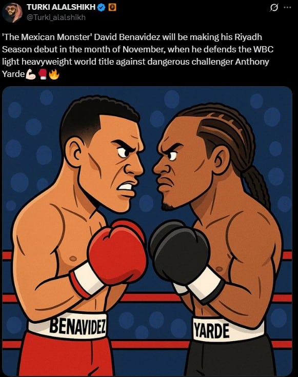 Scorecard: David Benavidez vs Anthony Yarde 6