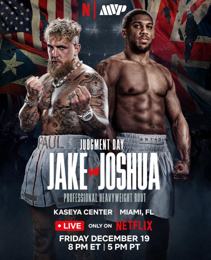 Jake Paul +800 Underdog vs Anthony Joshua: Odds Say ‘Hasta La Vista’ on ...