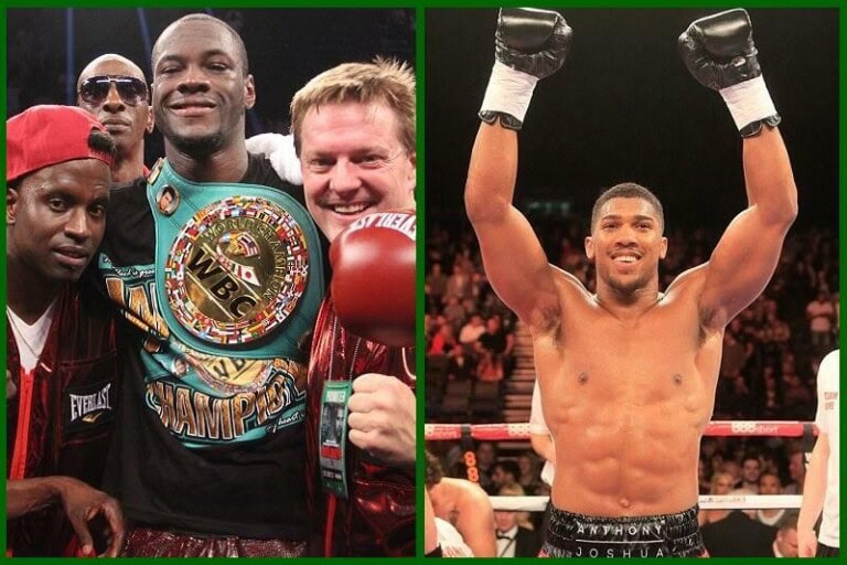 Deontay Wilder stokes fires of future Anthony Joshua unification ...